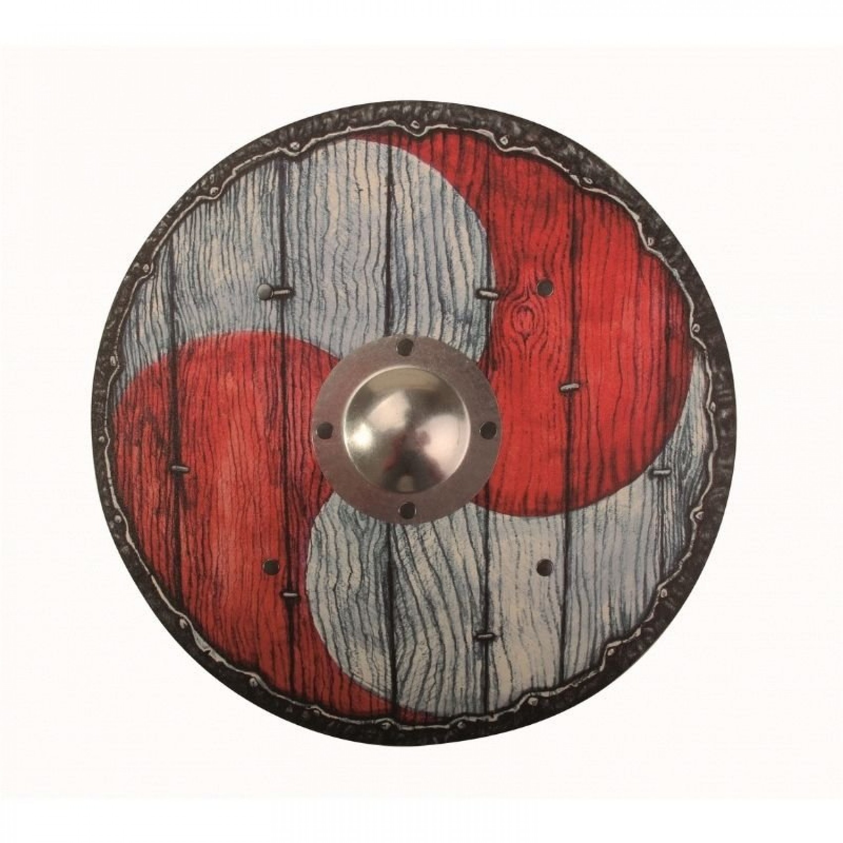 Bouclier Viking Eric rouge/blanc - VAH | Jeujouethique.com