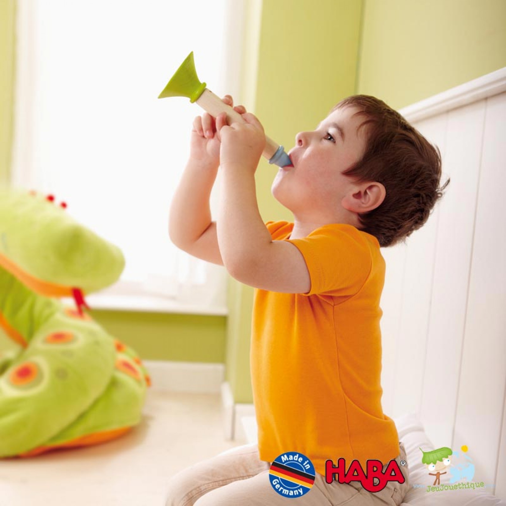 Flûte en bois - Haba | Jeujouethique.com