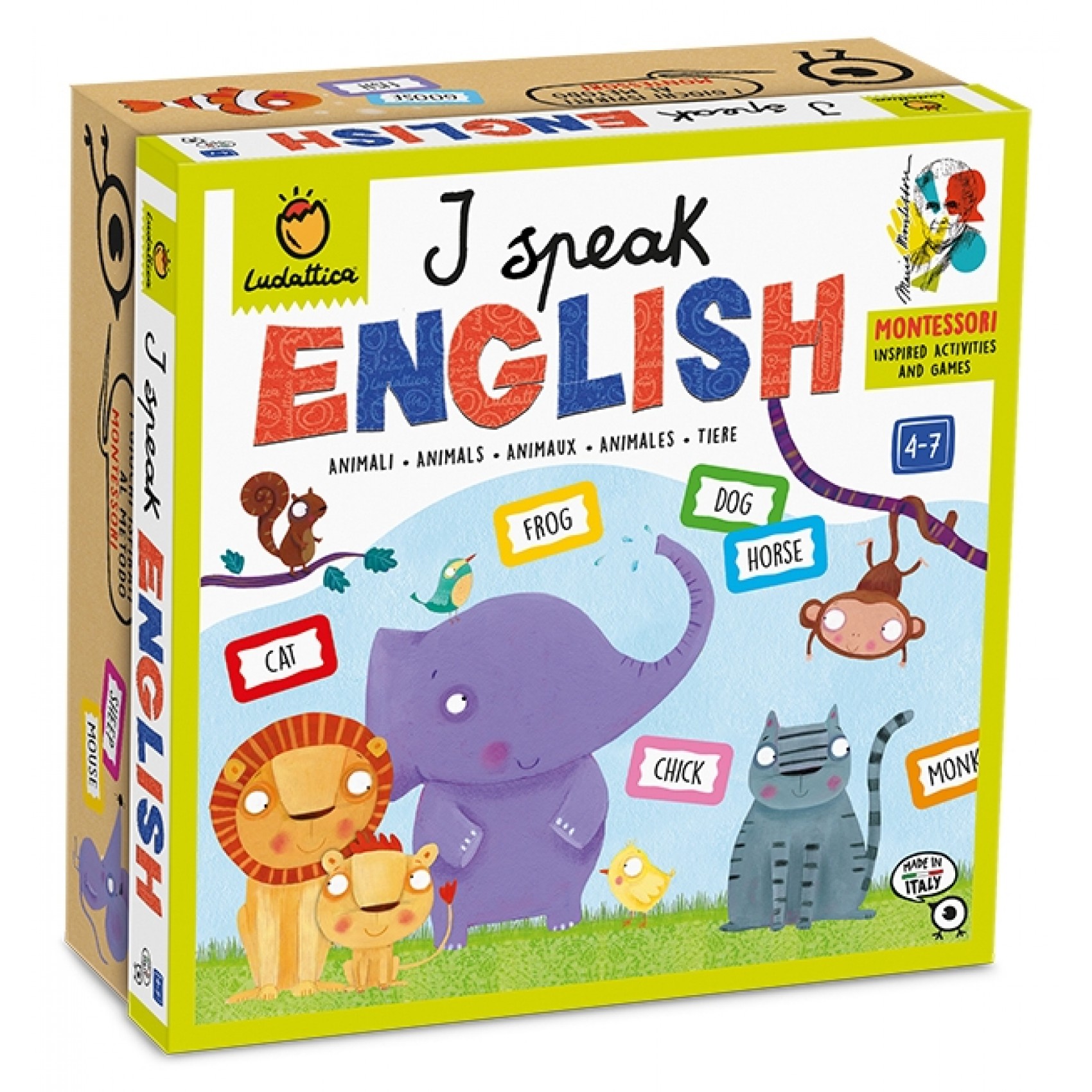 Je parle anglais - Ludattica | Jeujouethique.com