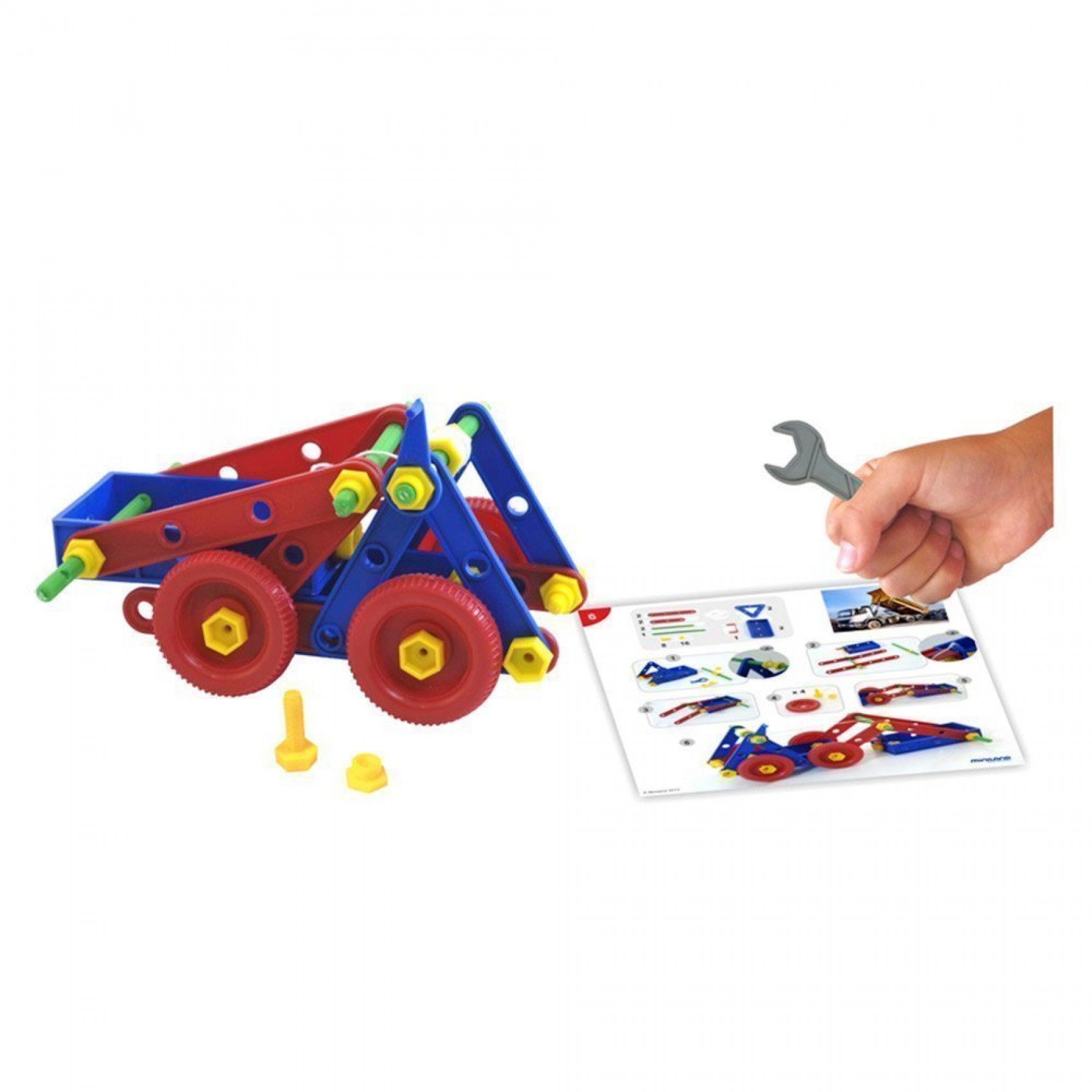 Jeu de construction Mecaniko 81 pcs - Miniland | Jeujouethique.com