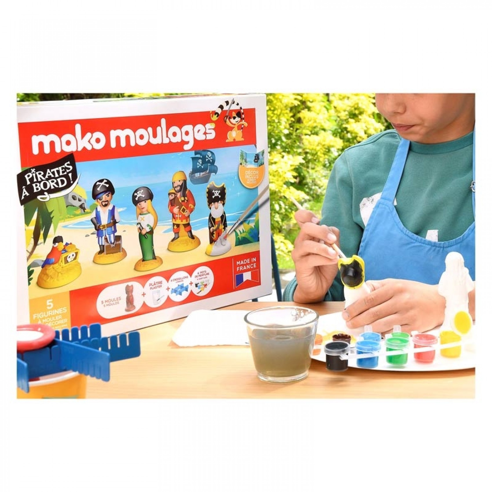 Kit Mako Moulages - Pirates à bord - Mako Moulages | Jeujouethique.com