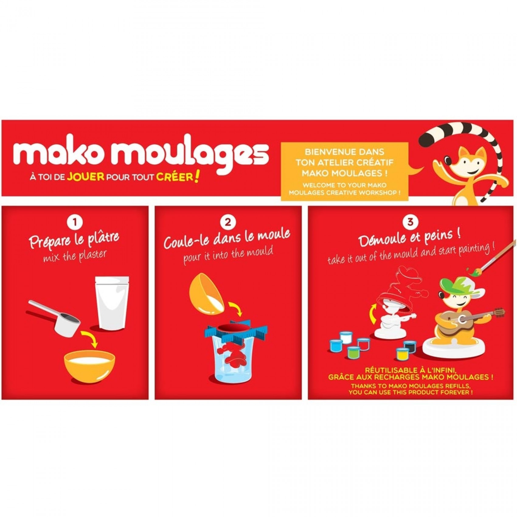 Kit Mako Moulages - Pirates à bord - Mako Moulages | Jeujouethique.com