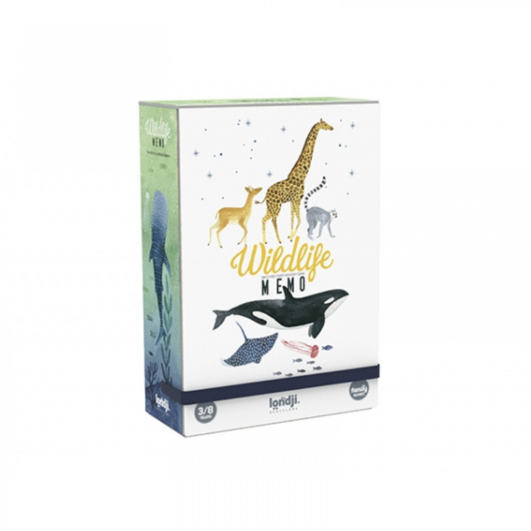Mémory - Les Animaux sauvages - Londji | Jeujouethique.com