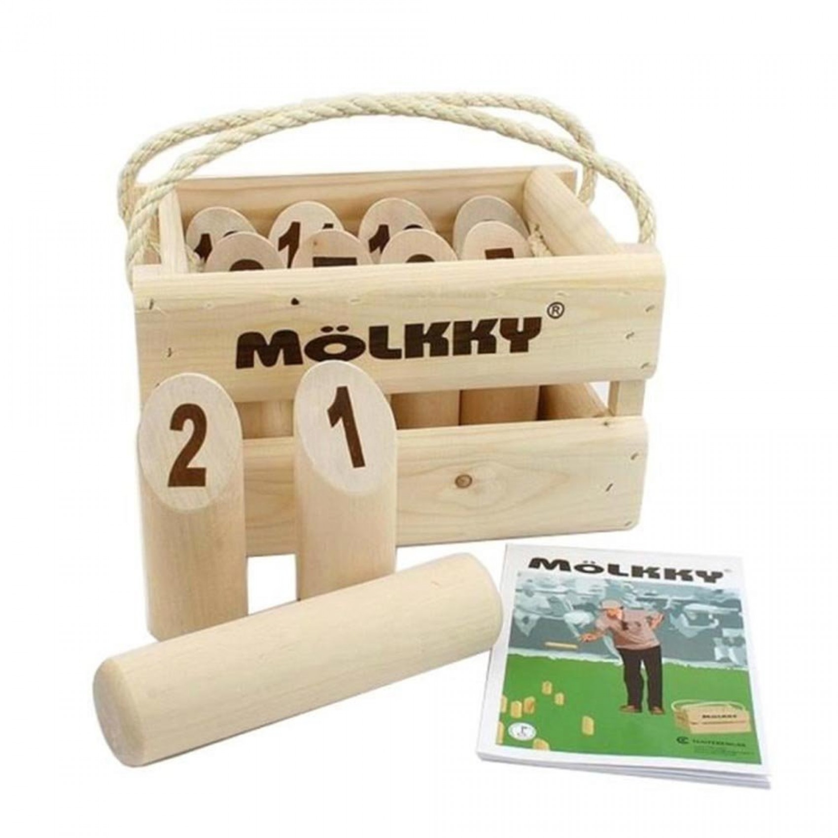 MÖLKKY Jeu de quilles Finlandaises - TACTIC | Jeujouethique.com