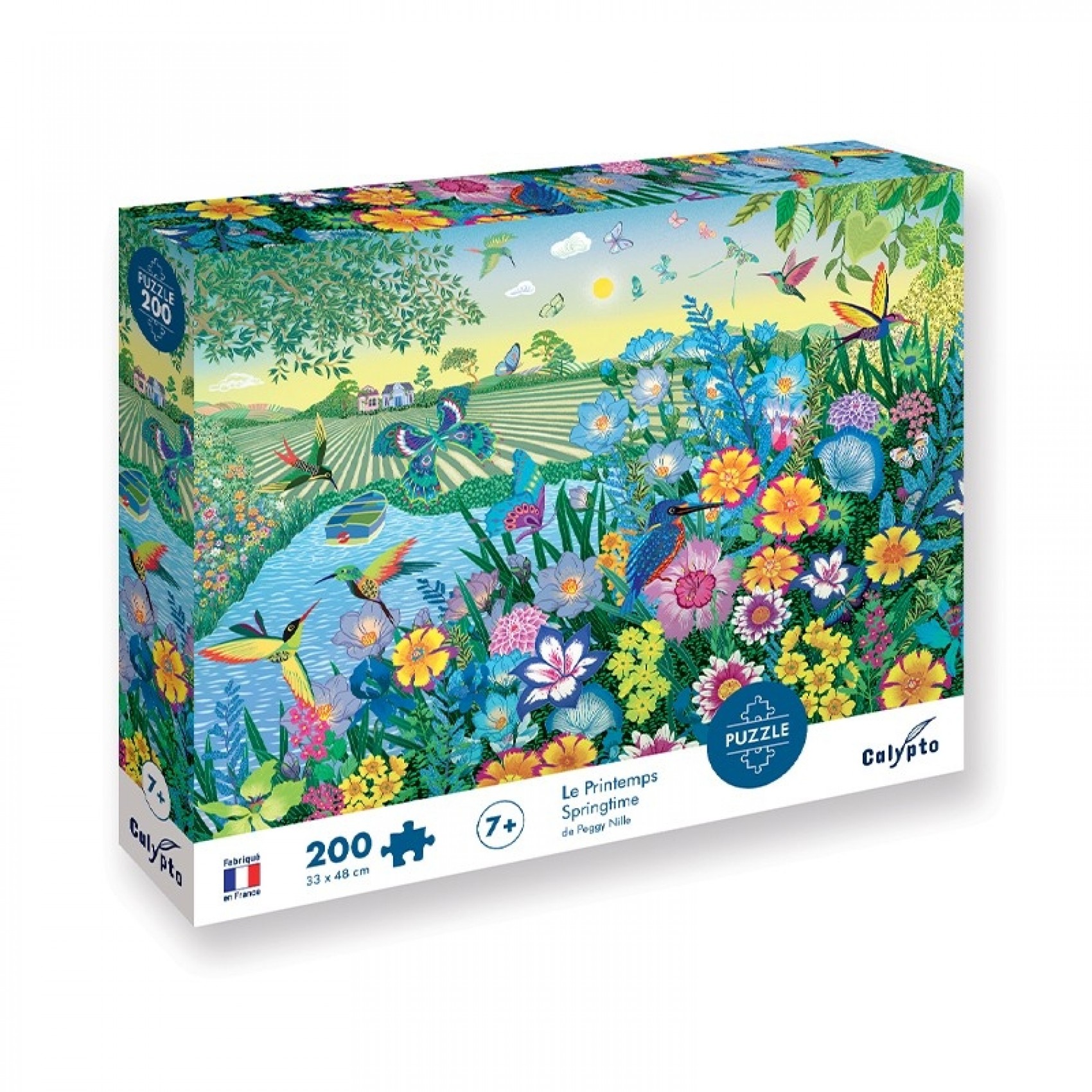 Puzzle 200 pièces printemps | Jeujouethique.com