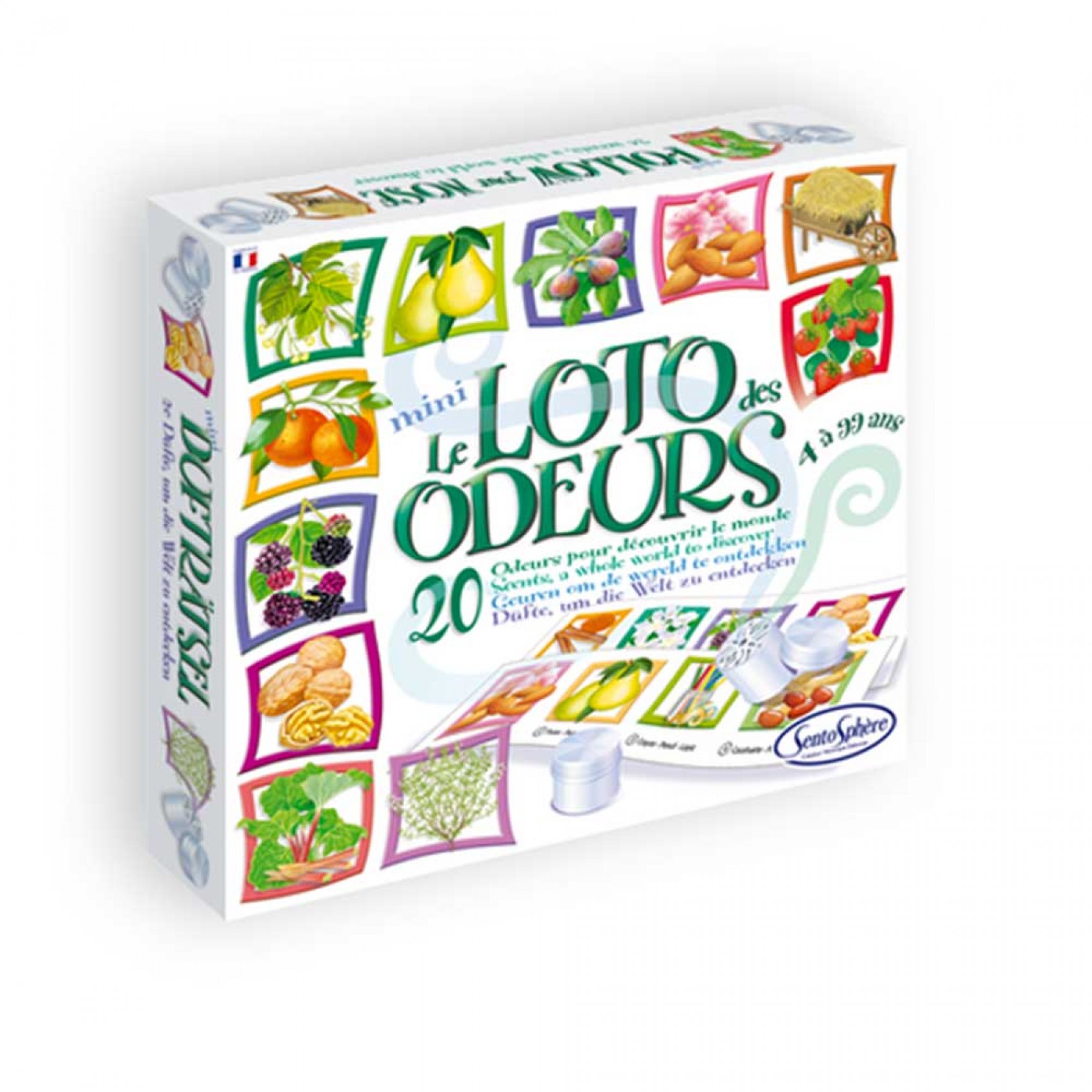 Loto des odeurs 20 diffuseurs - Sentosphère | Jeujouethique.com