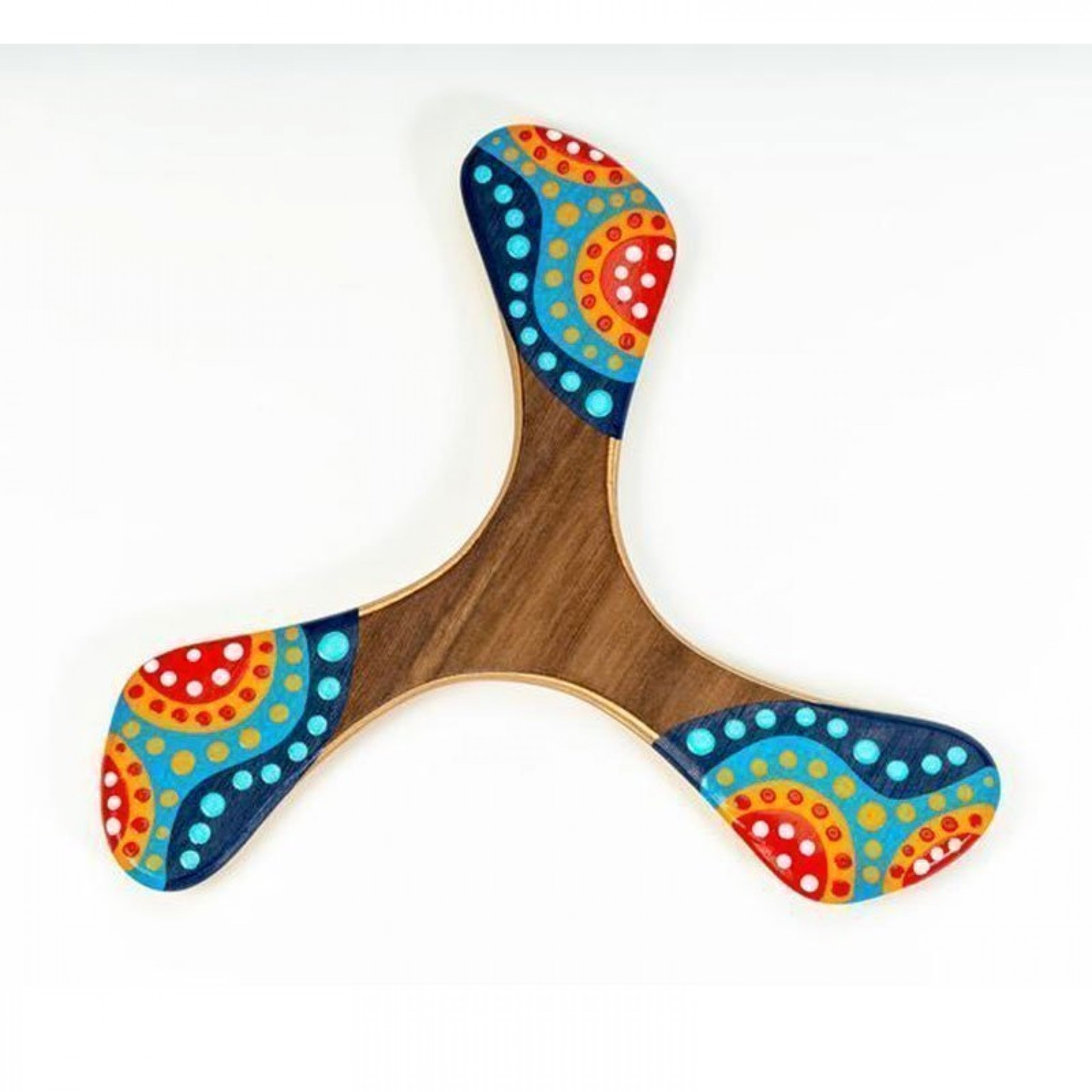 Wankura boomerang tripale pour droitier - Wallaby Boomerangs ...