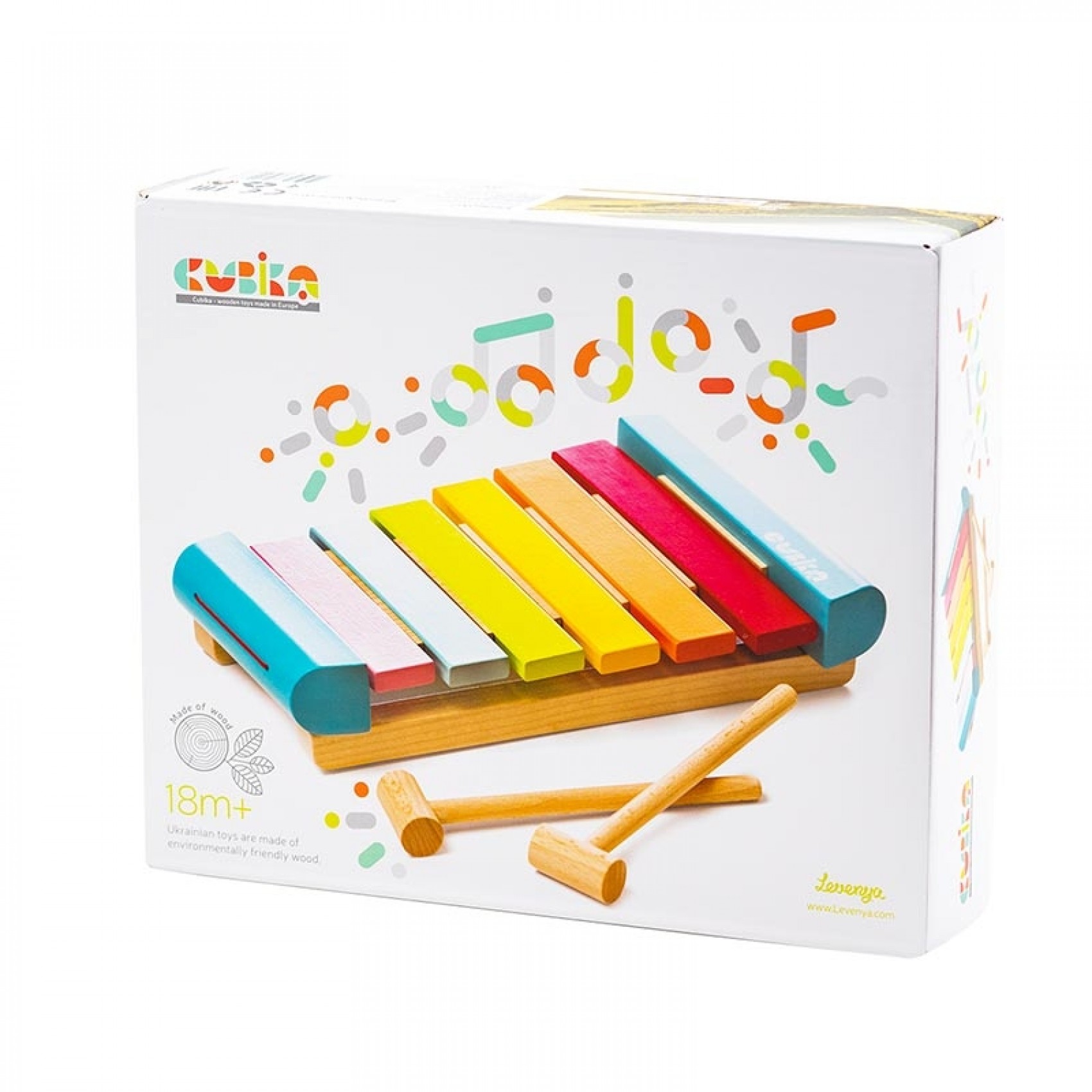 Xylophone en bois - Cubika | Jeujouethique.com