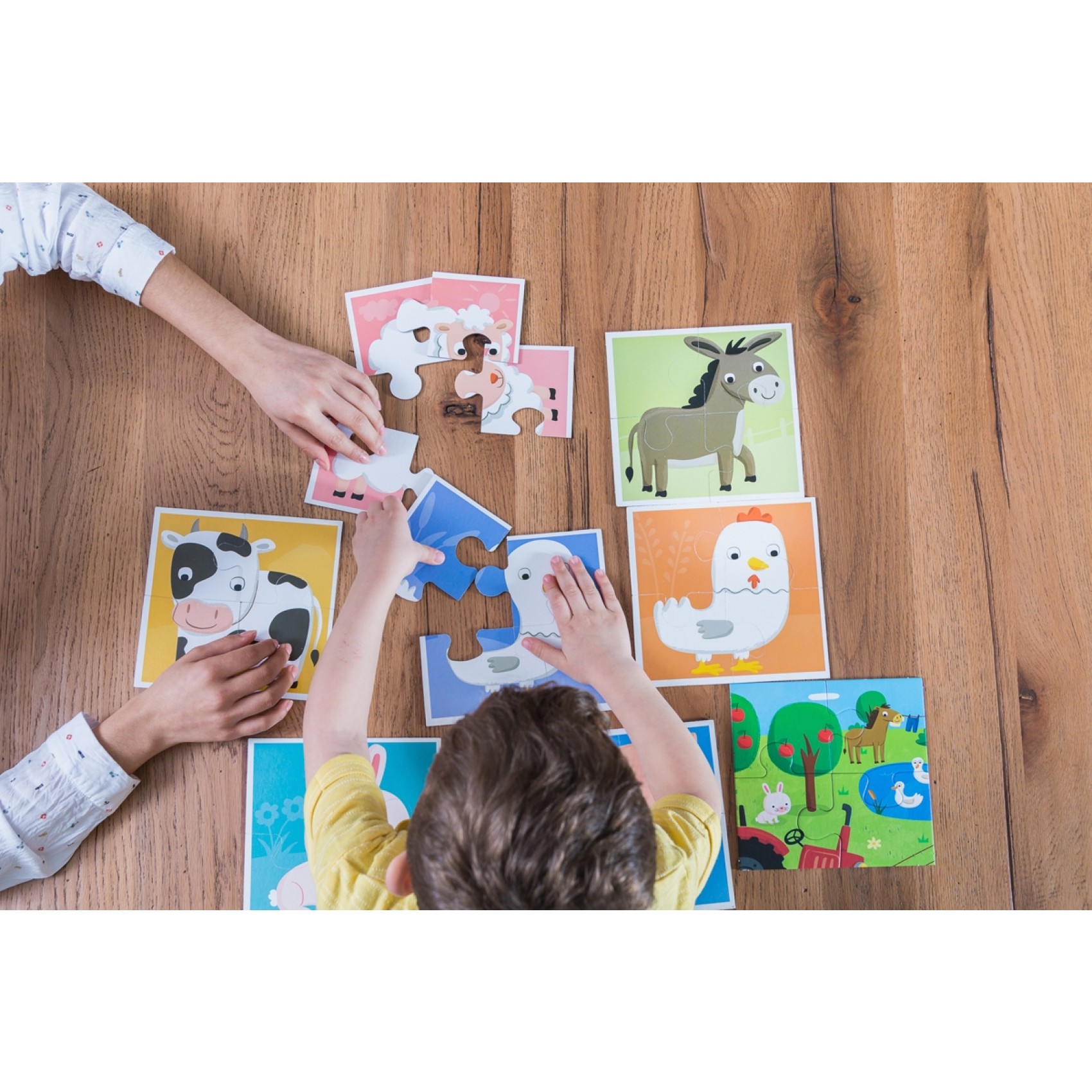 Baby Puzzle - À la ferme - Ludattica | Jeujouethique.com