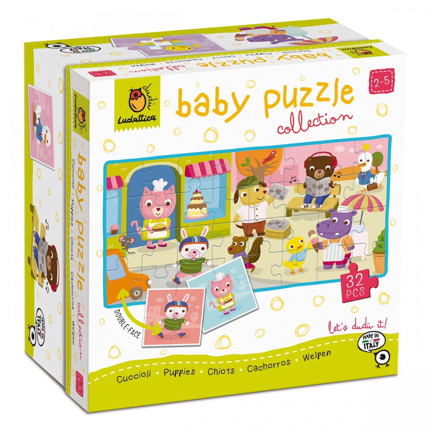 Baby Puzzle - Bébés animaux - Ludattica | Jeujouethique.com