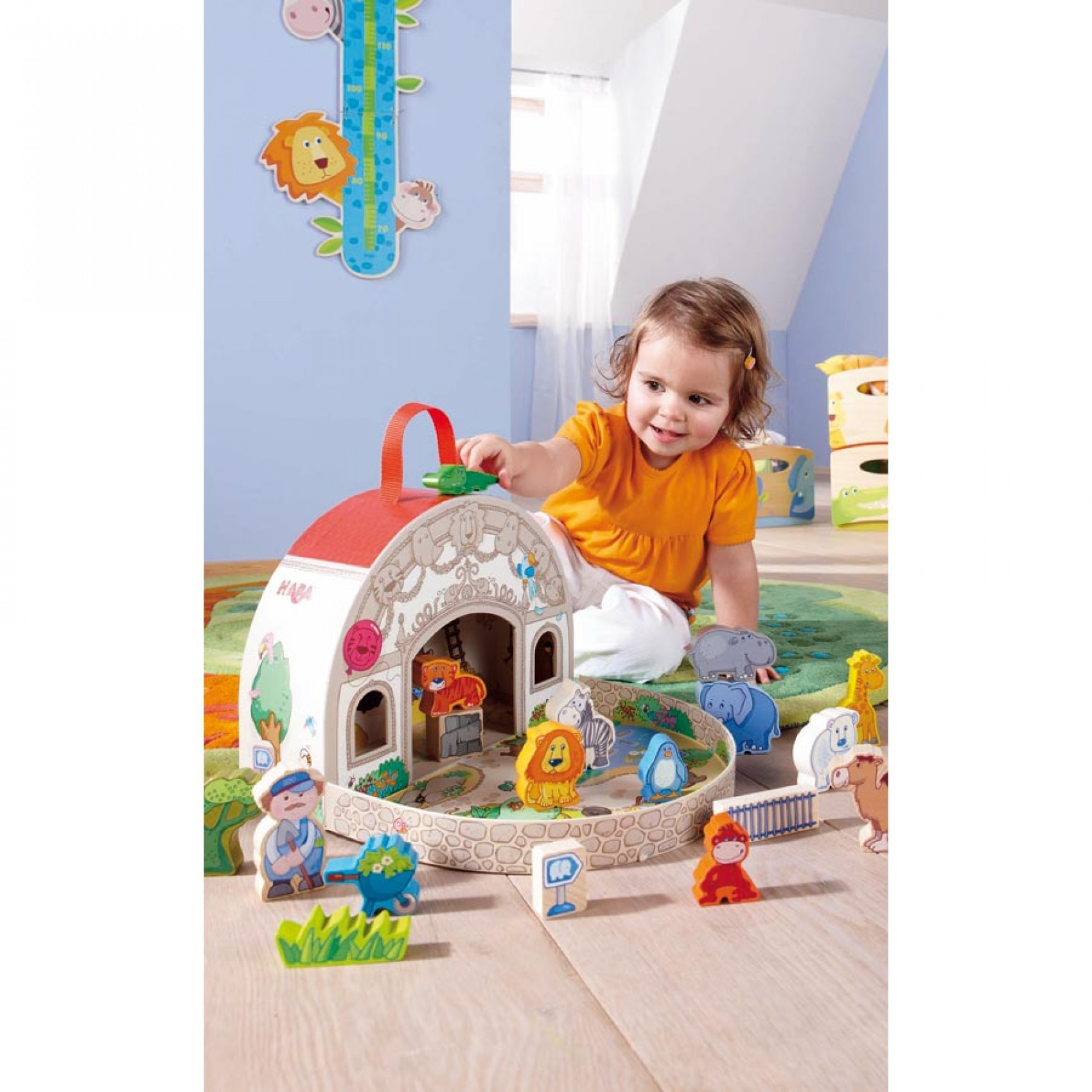 Coffret de jeu Zoo - HABA | Jeujouethique.com