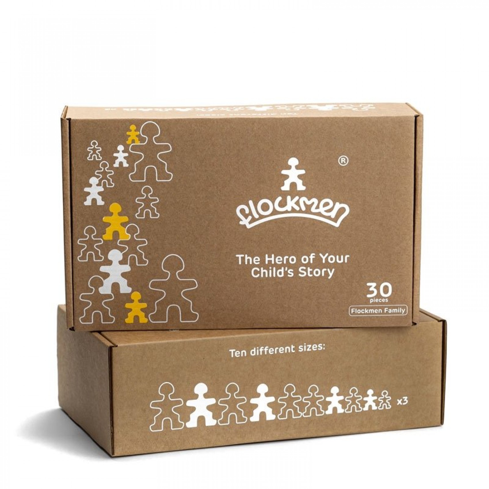 Family Flockmen - 6 tailles différentes | Jeujouethique.com