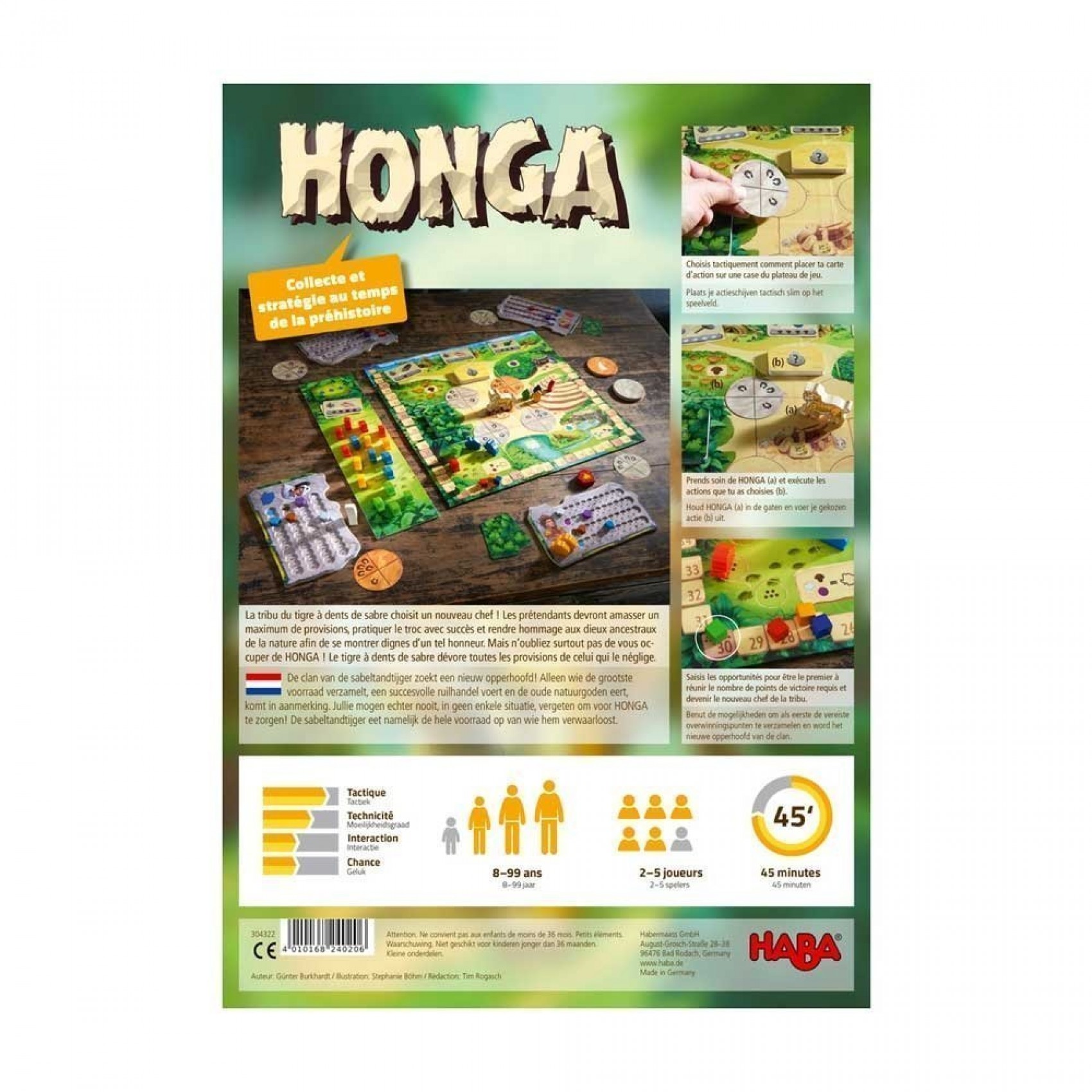 Honga Jeu de stratégie - Haba | Jeujouethique.com