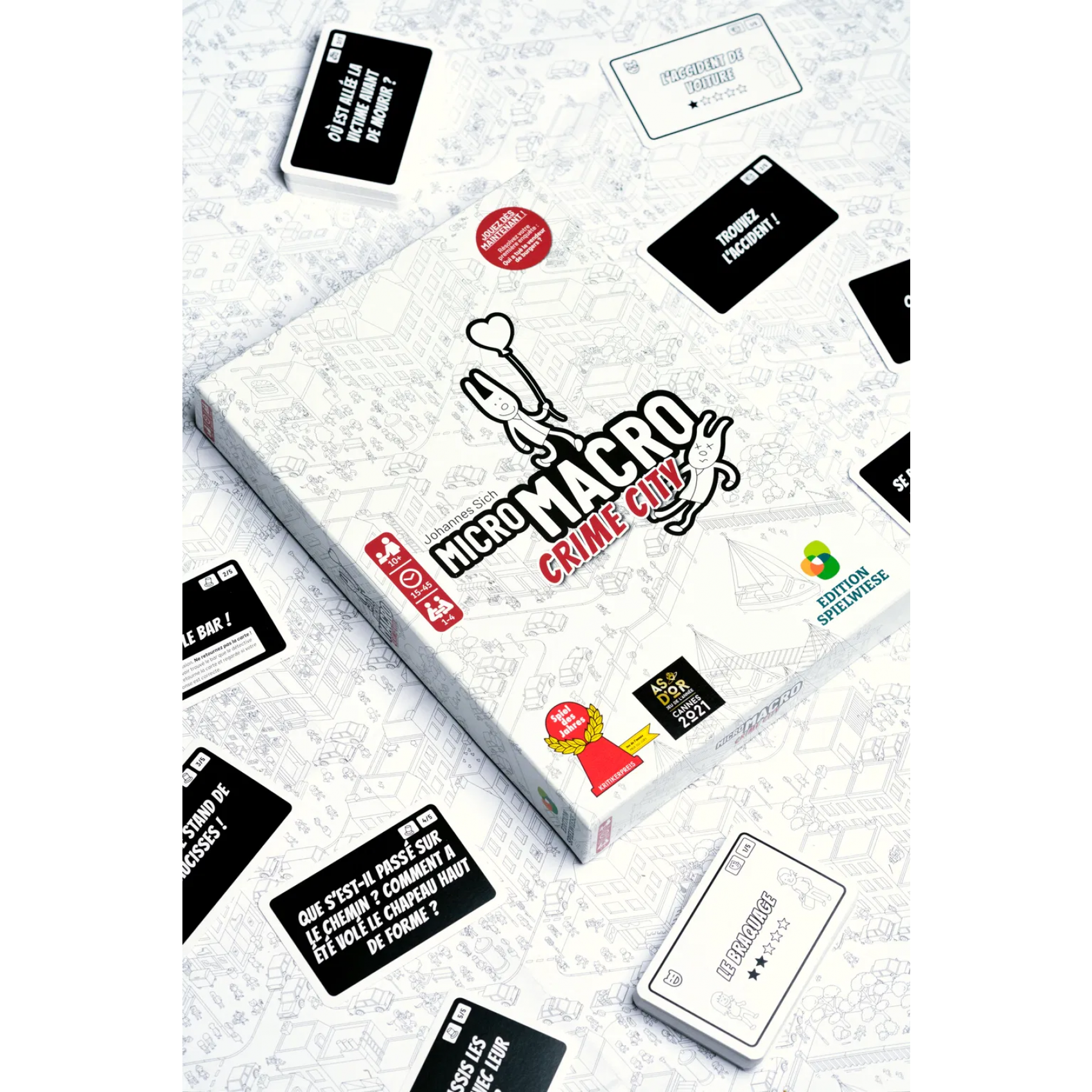 Micro Macro Crime City - Jeu d'observation - Blackrock games