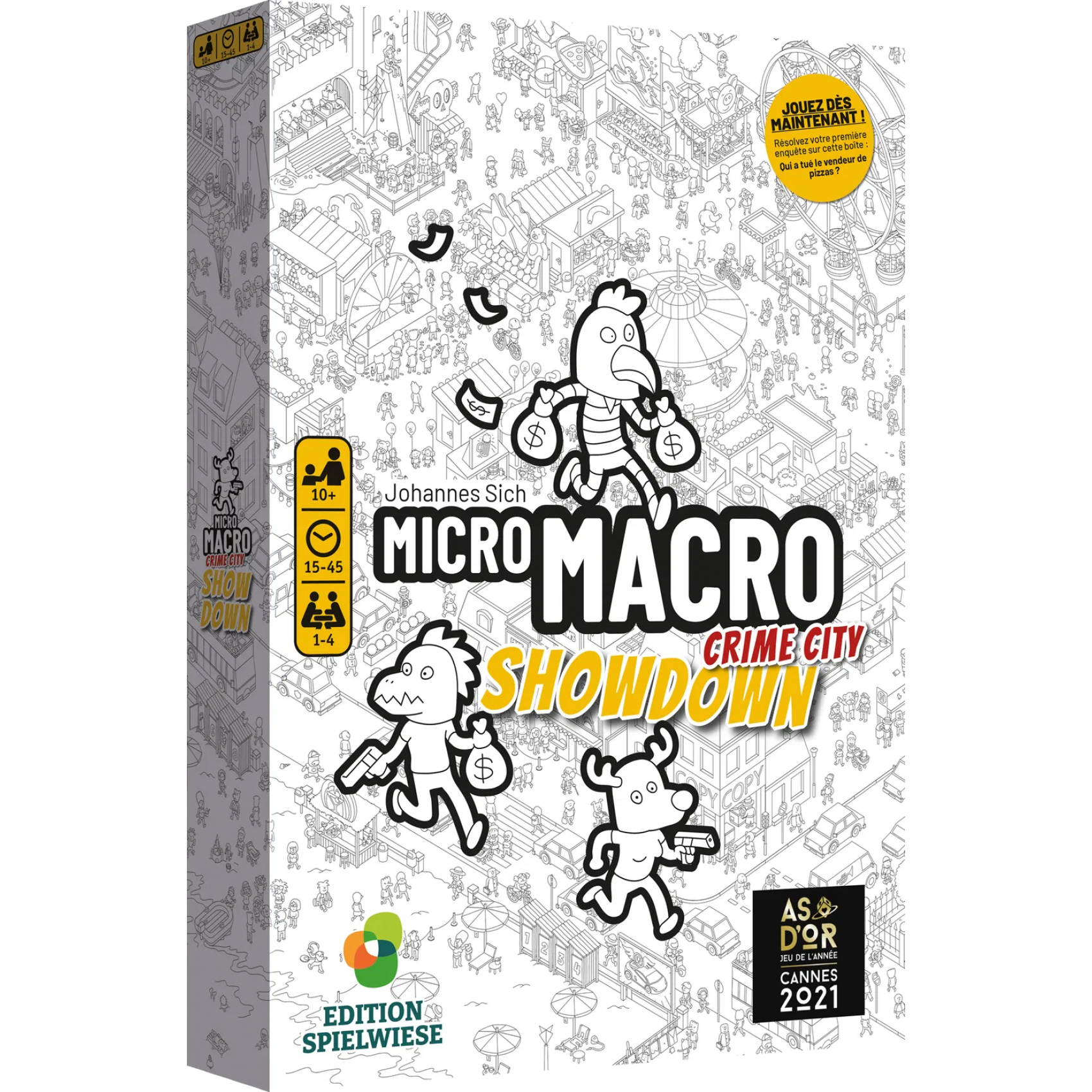 Micro Macro Crime City Shodwon - Jeu d'observation - Blackrock games