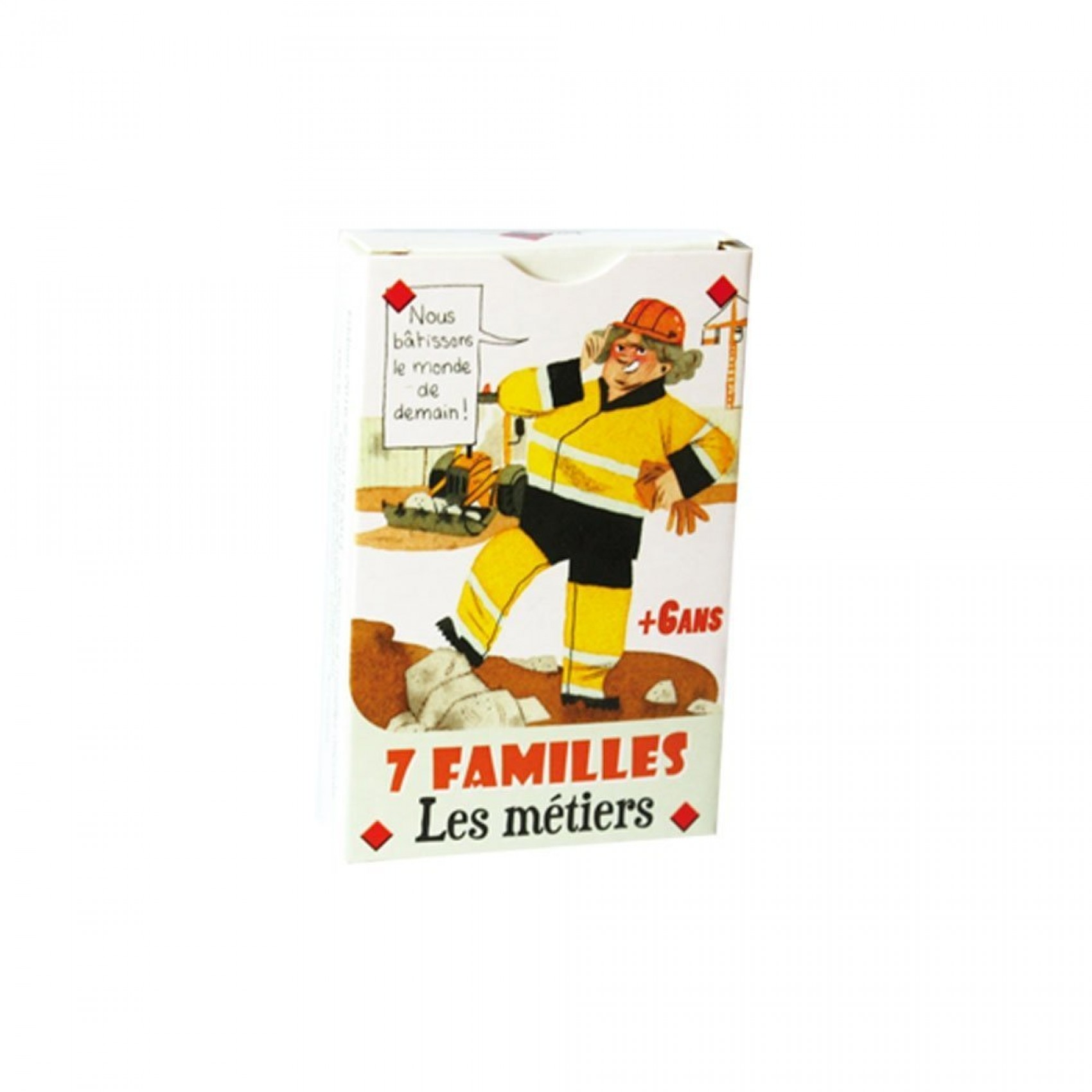 Jeu de 7 familles Les Métiers - Jeux FK | Jeujouethique.com