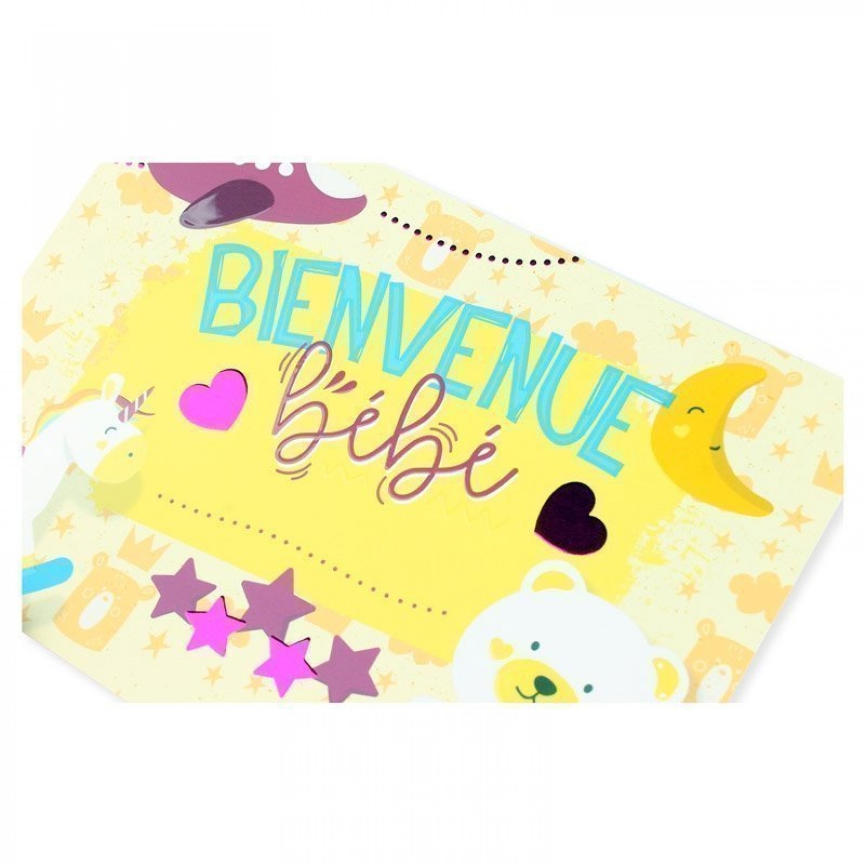 Livre d'Or Naissance - Bienvenue Bébé - Agent Paper | Jeujouethique.com
