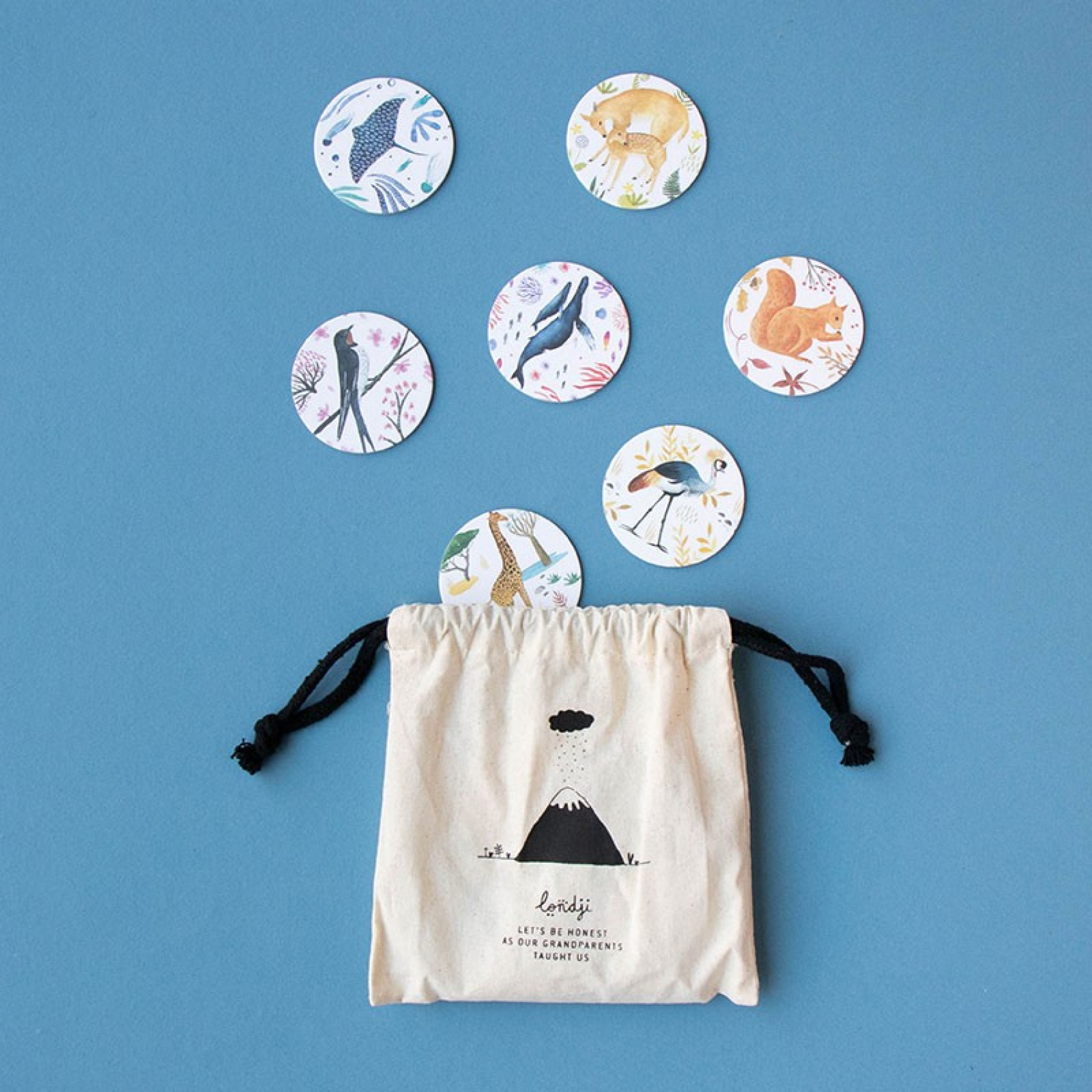 Mémory - Les Animaux sauvages - Londji | Jeujouethique.com