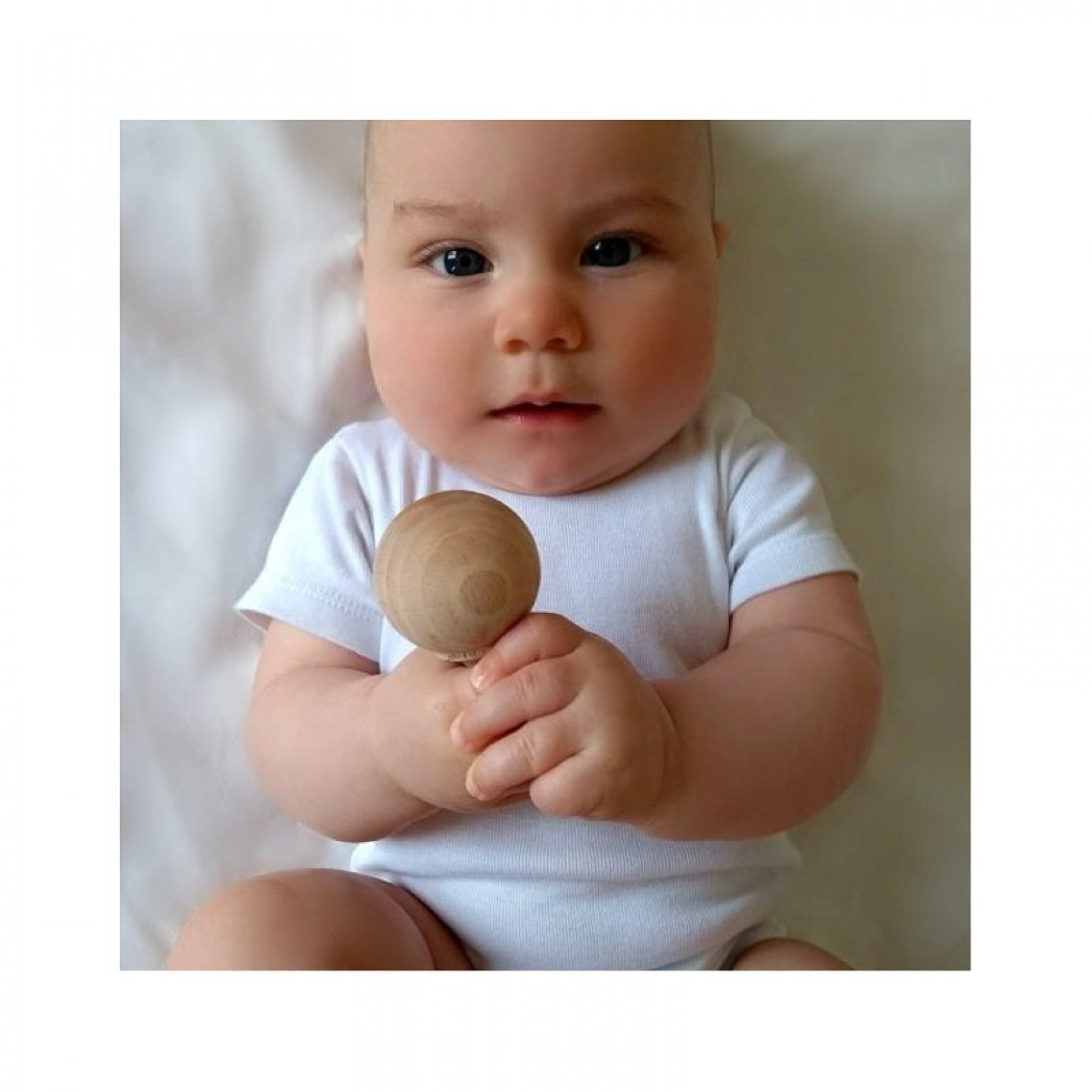 Mini Maracas en bois - Nina & Miles | Jeujouethique.com