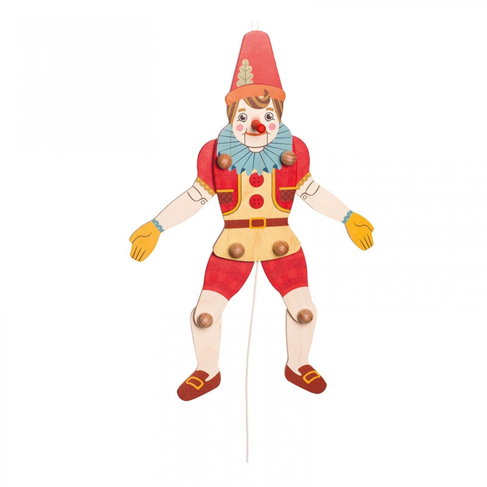 Pantin Pinocchio articulé en bois Bajo | Jeujouethique.com