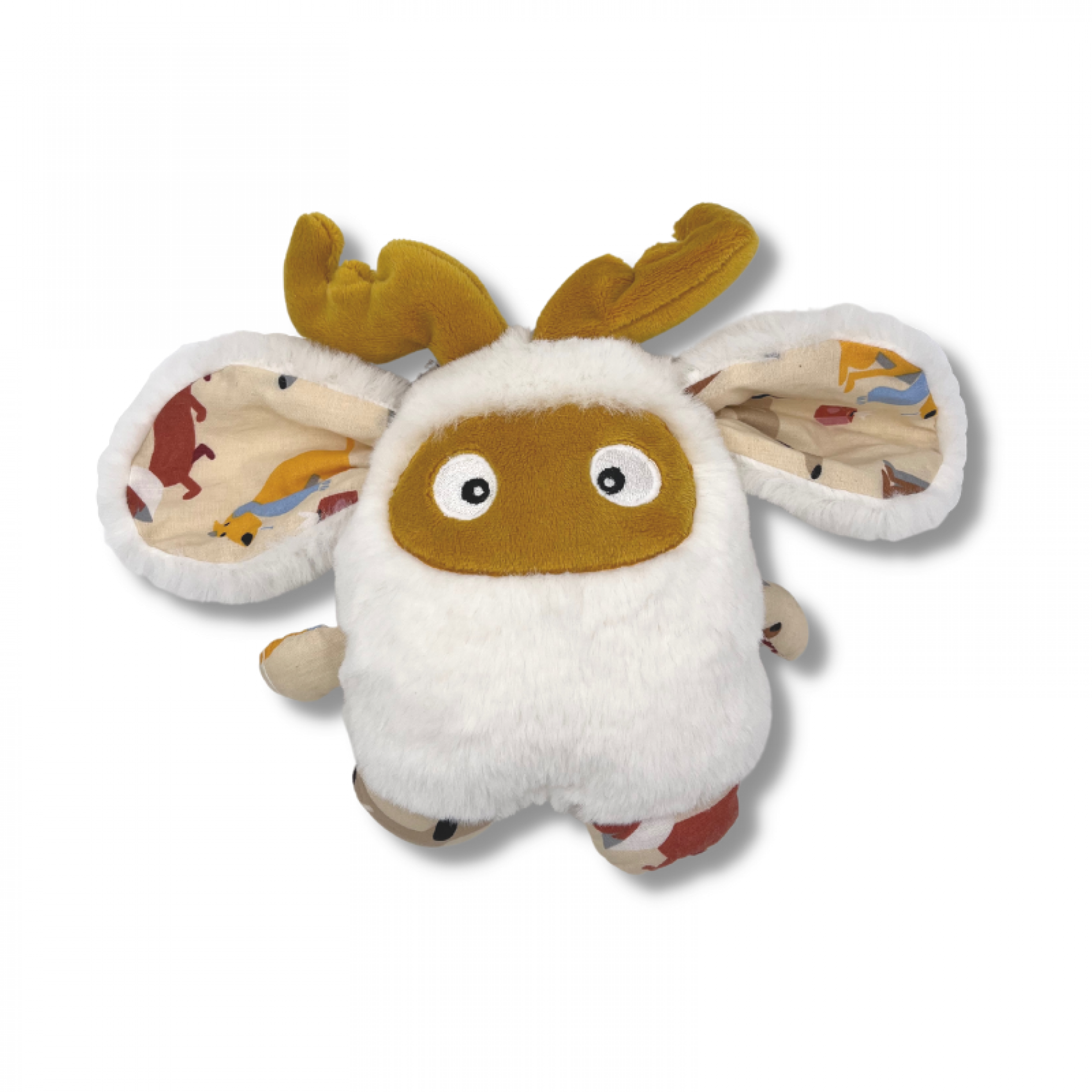 Peluche Lou Le Caribou Blanc | Jeujouethique.com