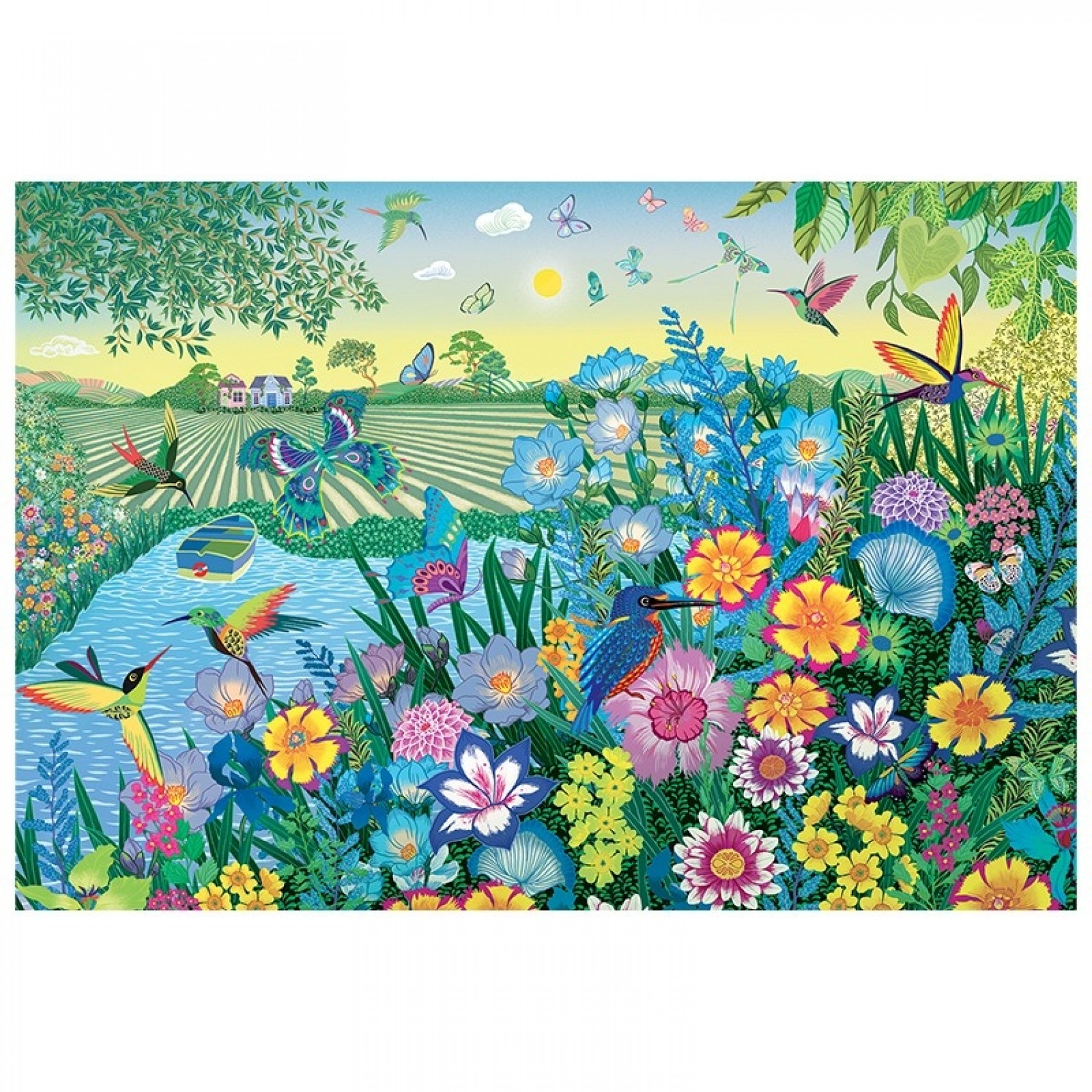 Puzzle 200 pièces printemps | Jeujouethique.com