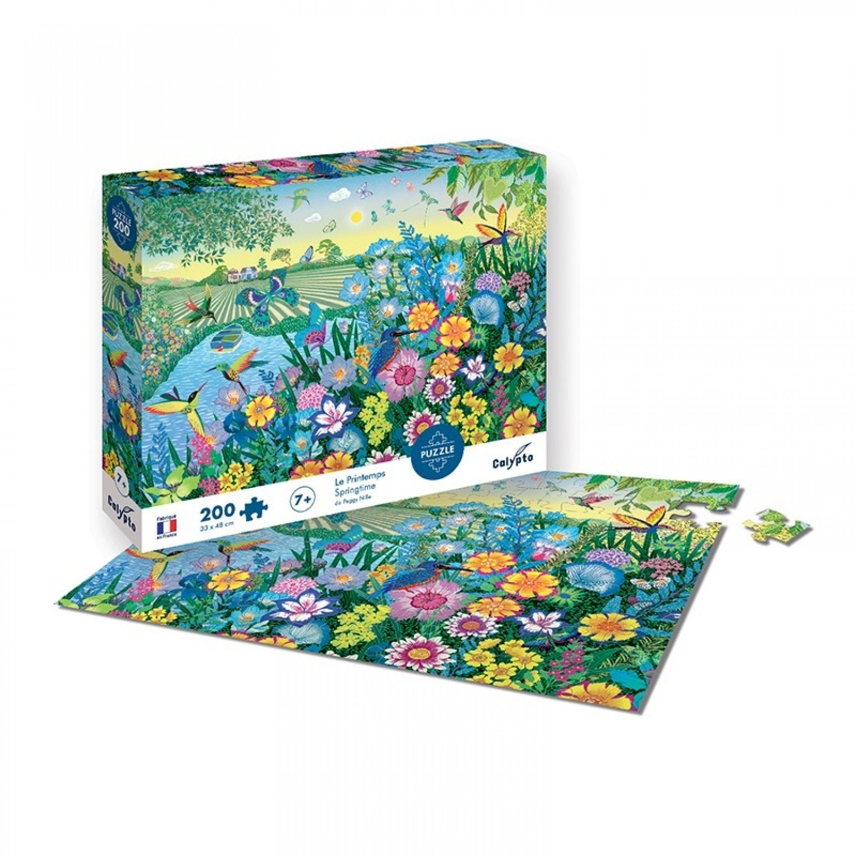 Puzzle 200 pièces printemps | Jeujouethique.com