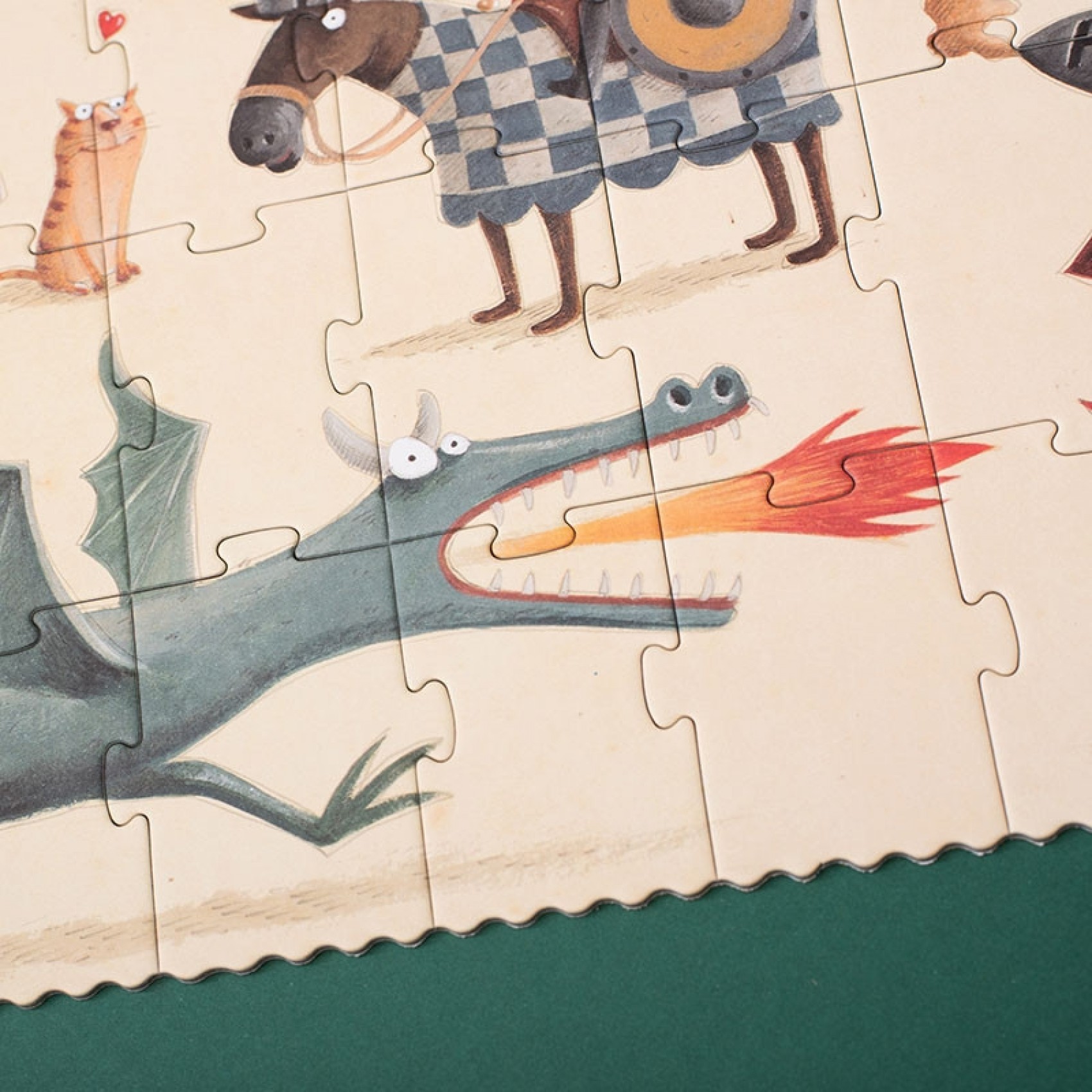 Puzzle Je suis un Chevalier - 100 pièces - Londji | Jeujouethique.com