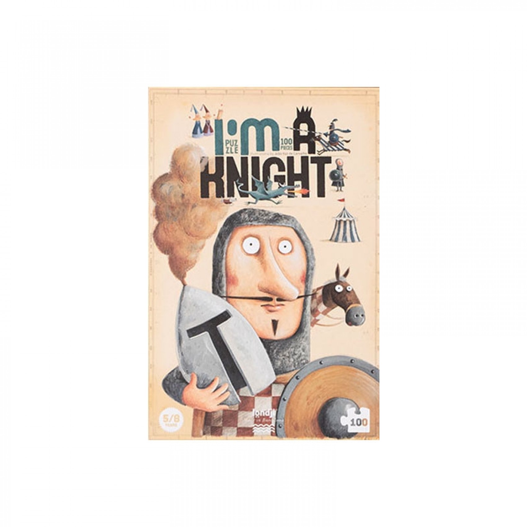 Puzzle Je suis un Chevalier - 100 pièces - Londji | Jeujouethique.com
