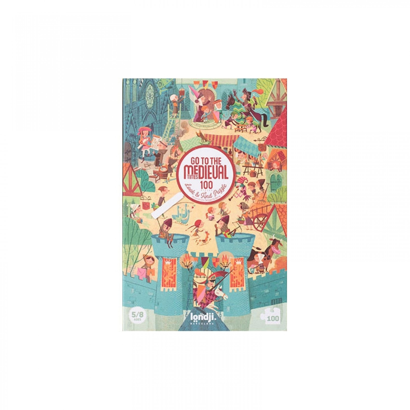 Puzzle médiéval - 100 pièces Londji | Jeujouethique.com