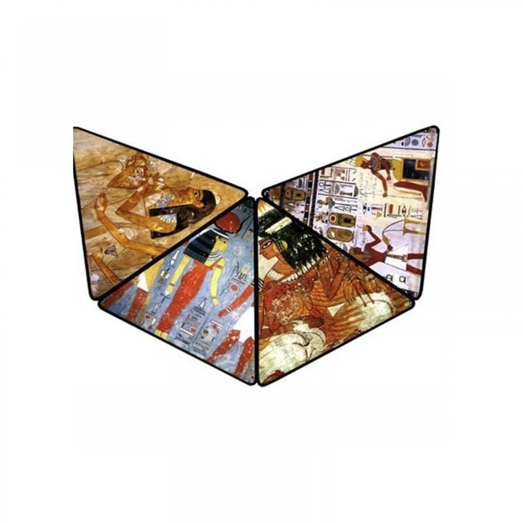 Puzzle Pyramide 3D - 500 pièces Fresques Égyptiennes - D-Toys ...