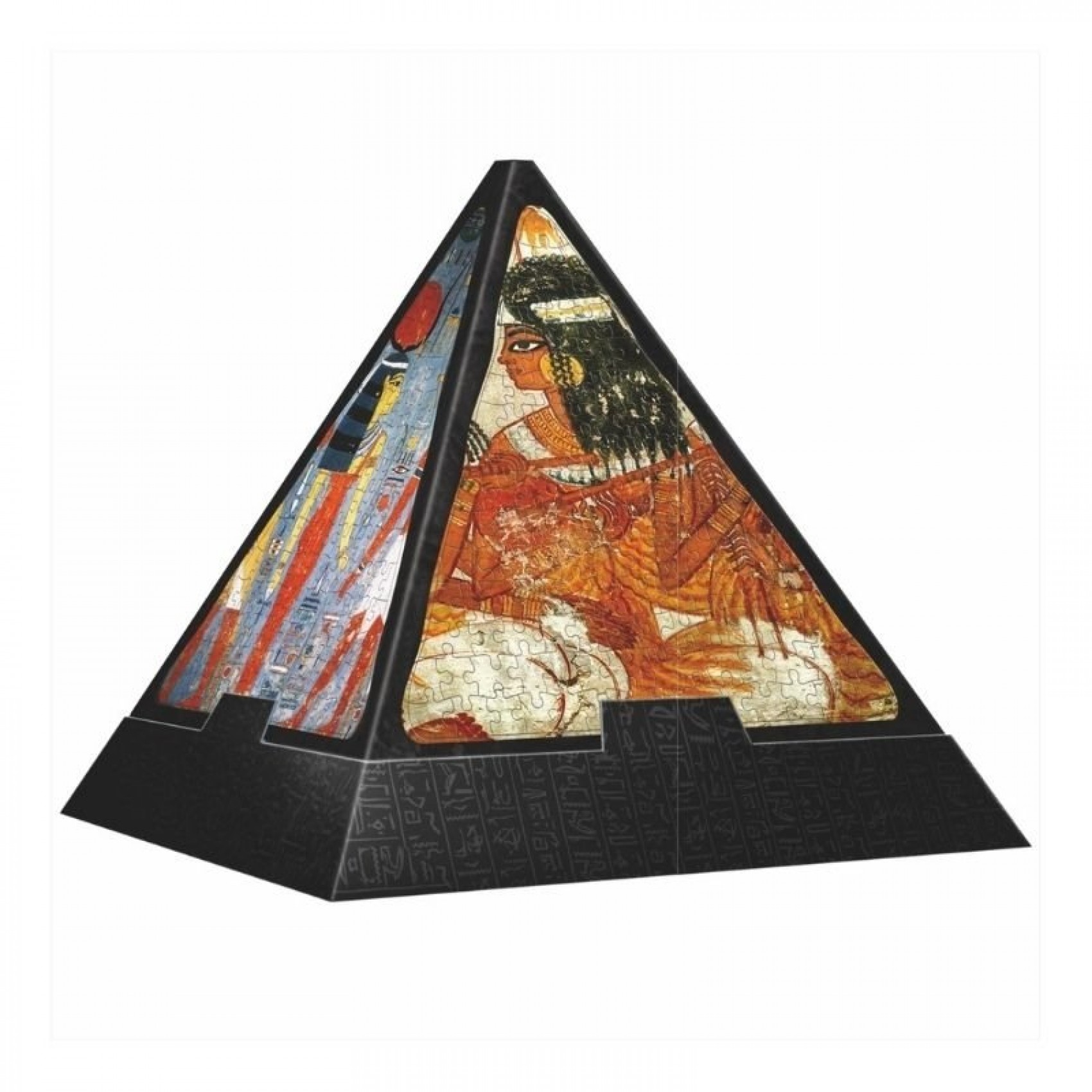 Puzzle Pyramide 3D - 500 pièces Fresques Égyptiennes - D-Toys ...