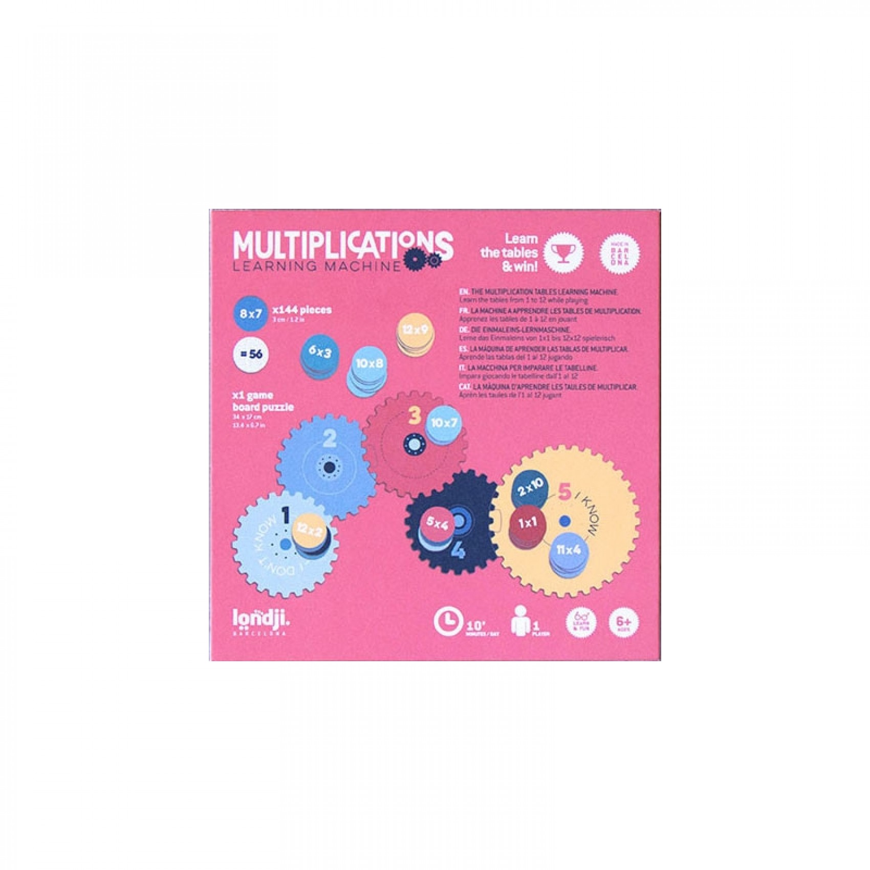 Apprendre les tables de multiplication | Jeujouethique.com