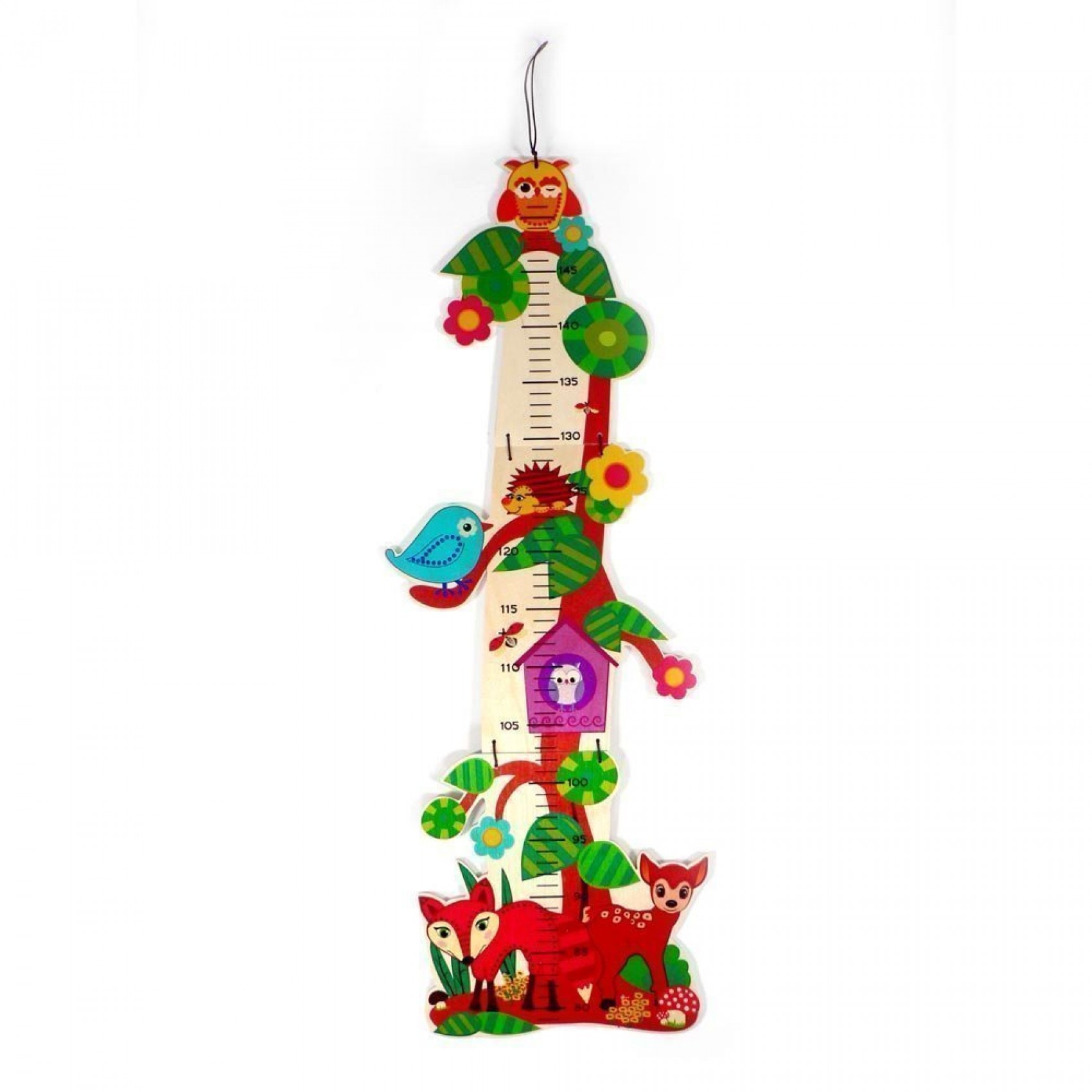 Toise en bois animaux de la forêt - Fabricant Allemand | Jeujouethique.com